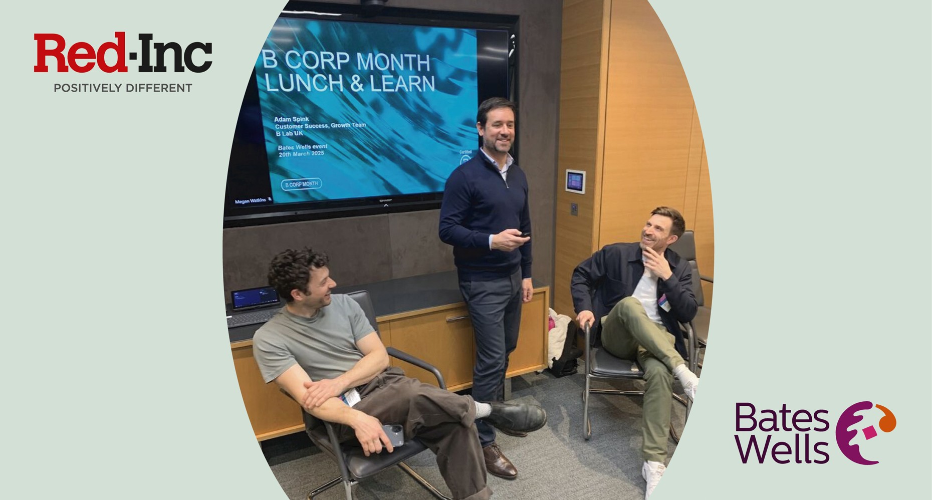 Legal Office Supplies | Red-Inc & Bates Wells @ B Corp Event | Red-Inc